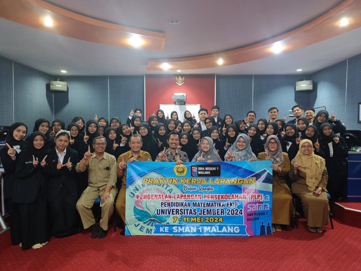 Kunjungan Program Studi Pendidikan Matematika FKIP Universitas Jember Ke SMA Negeri 1 Malang ...